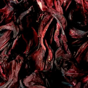 Roselle Hibiscus Flowers - Hibiscus Sabdariffa - Rosella - Organic Apothecary Natural Edible ...