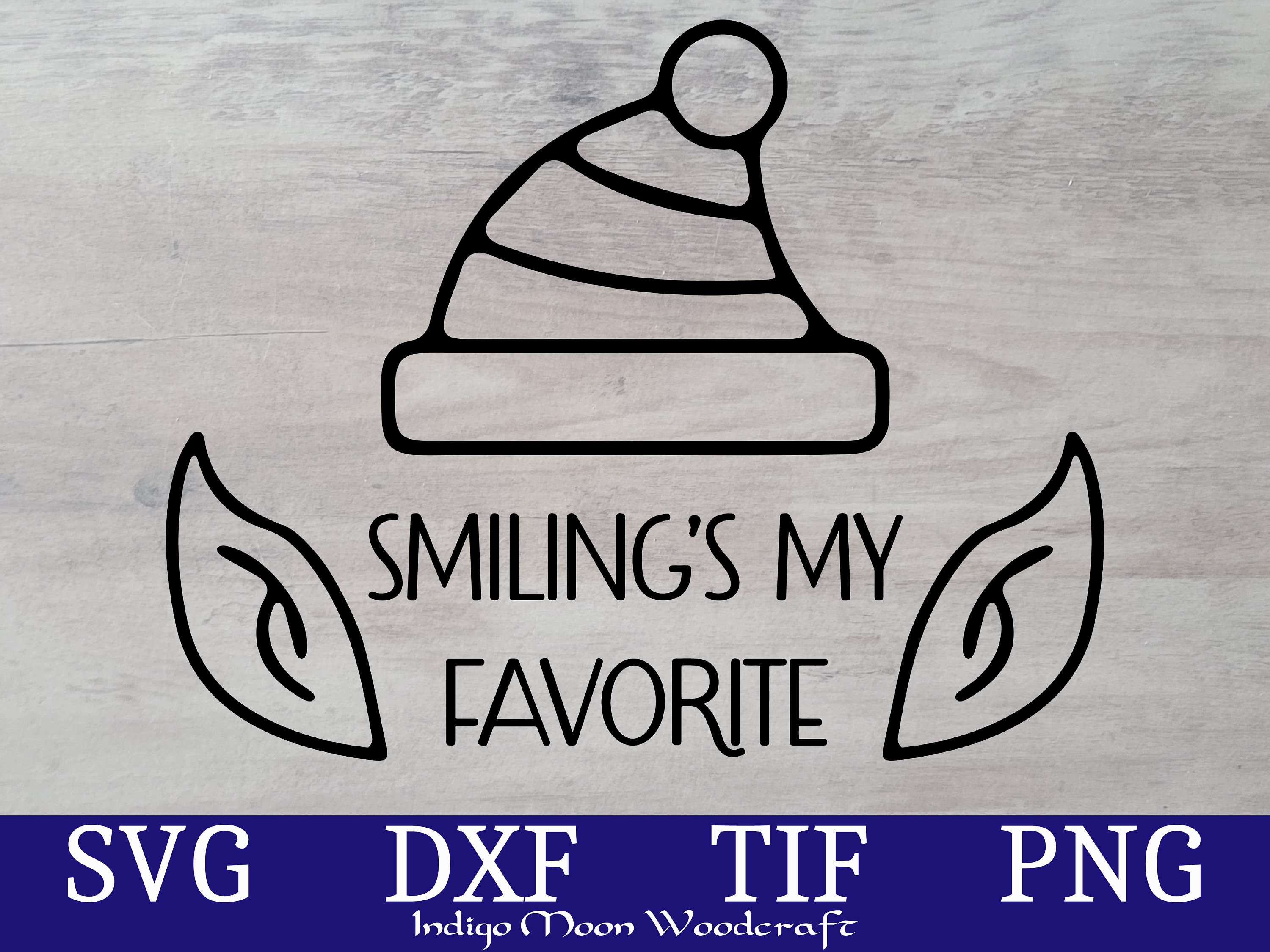 Smiling's My Favorite - Elf Christmas Svg - Holiday Kids Shirt Svg ...