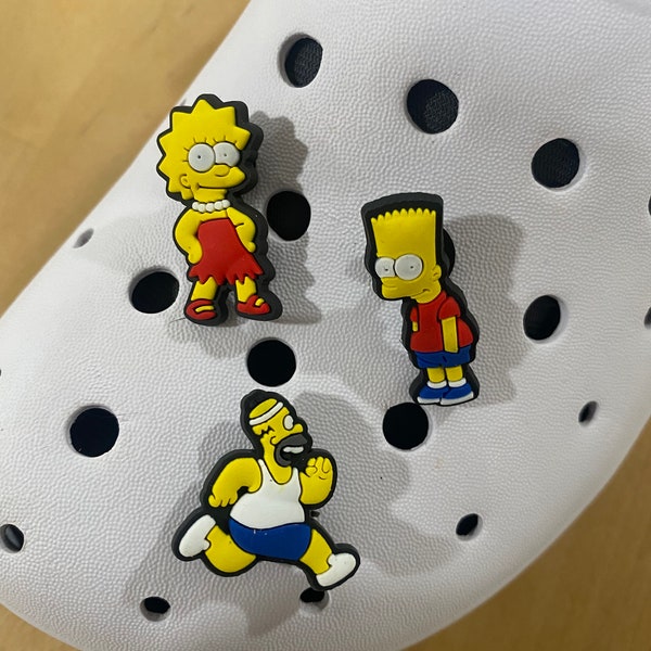 Maggie Simpsons Croc Charms - Etsy