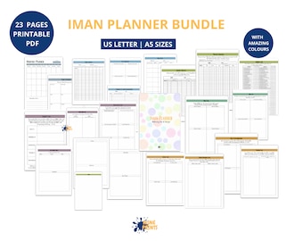 Islamic Prayer Planner - Etsy