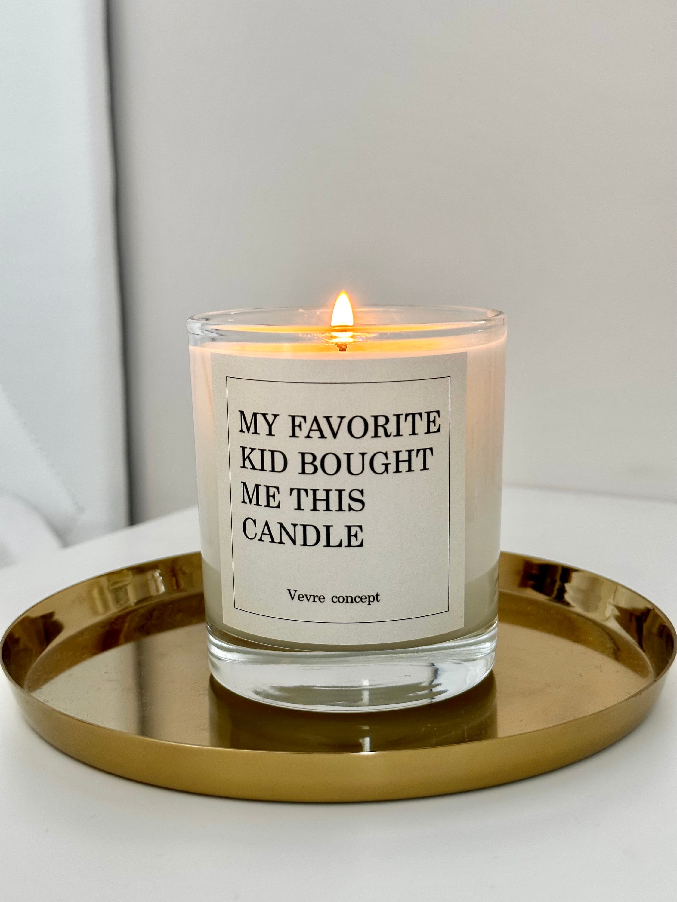 My Favorite Kid Bought Me This Candle Funny Gift for Parents Humorous ...