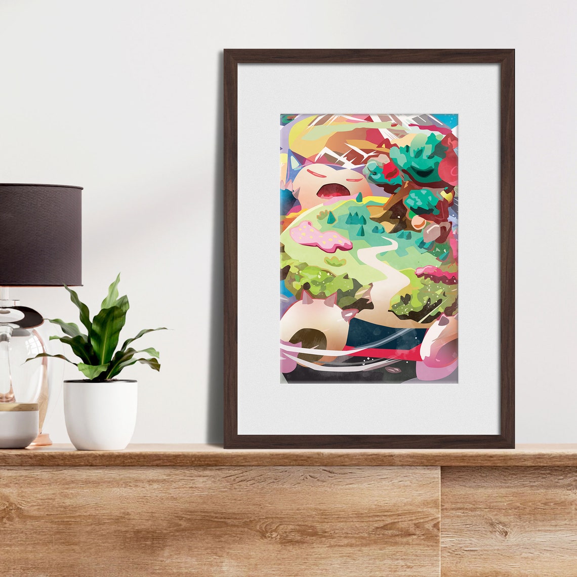 Captivating Gigantamax Snorlax Pokémon Poster - A Must-have for Fans ...