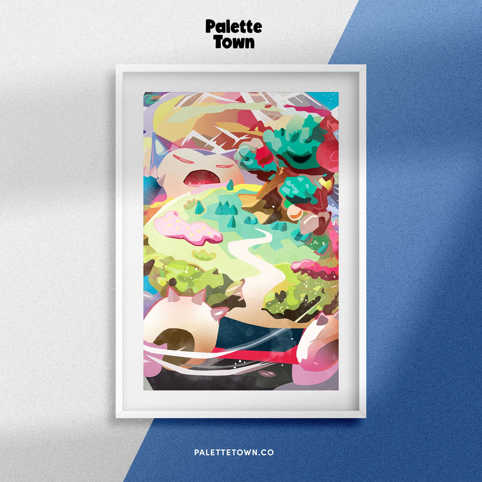 Captivating Gigantamax Snorlax Pokémon Poster A Must-have for Fans ...