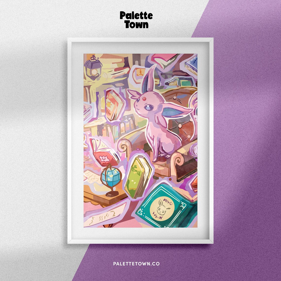 Enchanting Espeon Pokémon Poster A Must-have for Fans & Room Decor ...