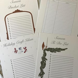 Printable Christmas Season Planner (23 Pages) - Etsy