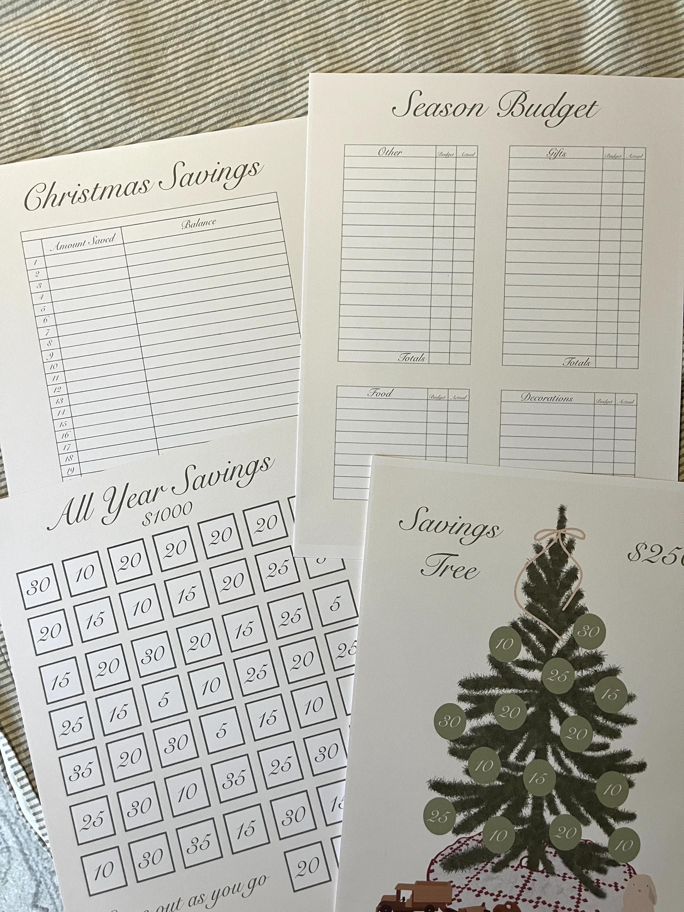 Printable Christmas Season Planner (23 Pages) - Etsy