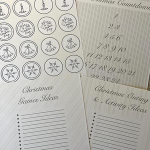 Printable Christmas Season Planner (23 Pages) - Etsy