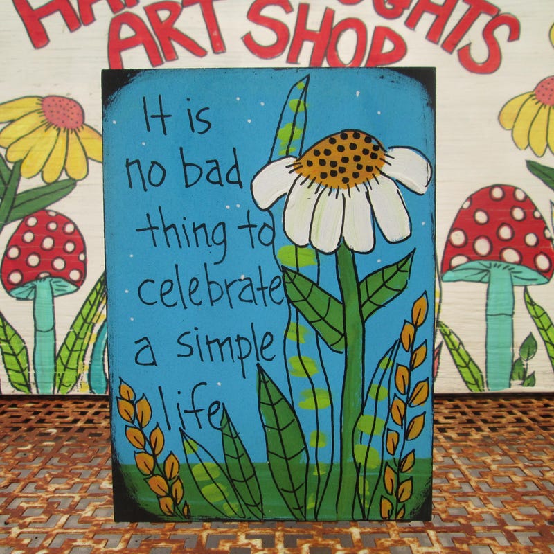 Life is Simple - Etsy