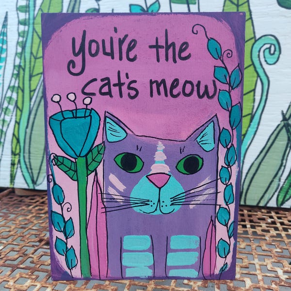 You're the Cats Meow - Etsy