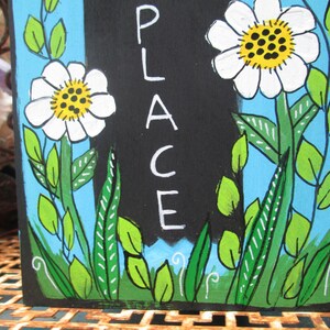 Last Place Ribbon Folk Art Painting on 7 by 5 Wood Panel, Nothing Wrong ...