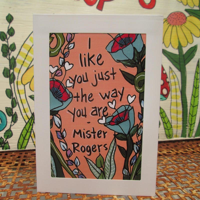 Mister Rogers - Etsy