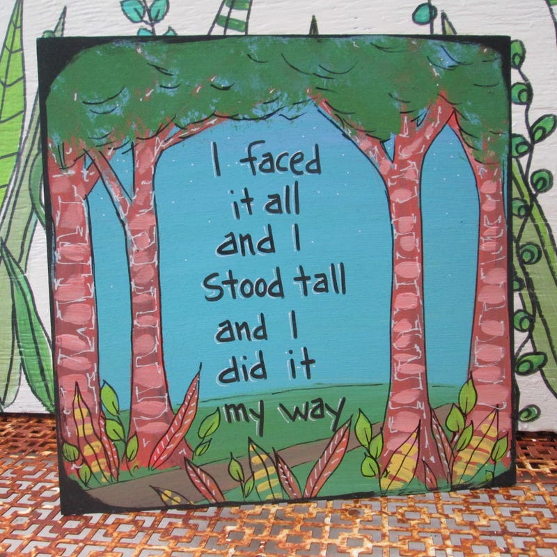 Frank Sinatra My Way - Etsy