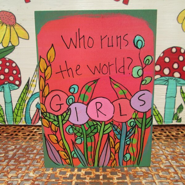 Who Run the World - Etsy