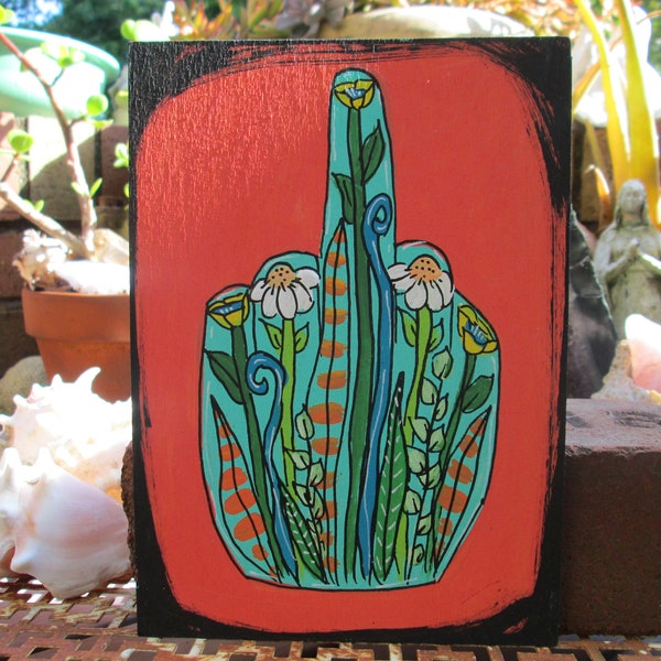 Flipping the Bird - Etsy