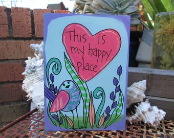 This is My Happy Place Sign - Etsy