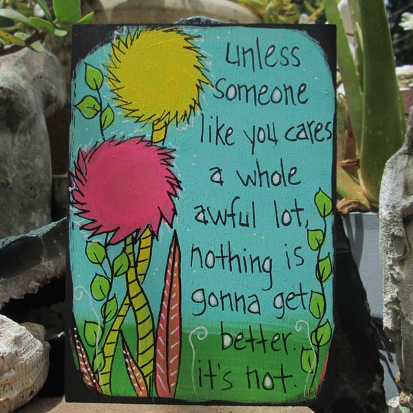The Lorax Quotes - Etsy