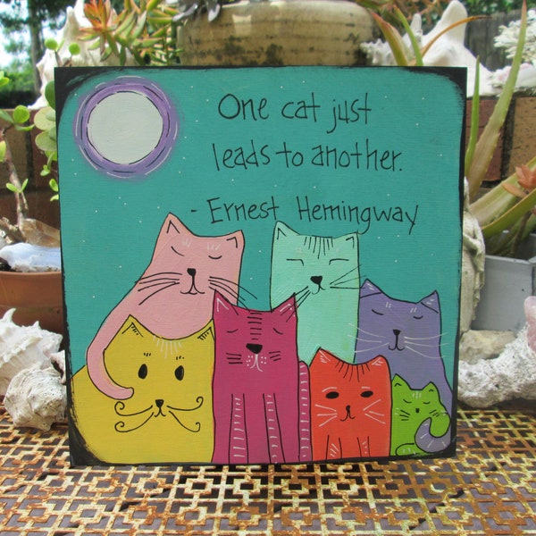 Hemingway Cat - Etsy