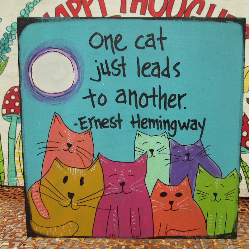 Hemingway Cat - Etsy