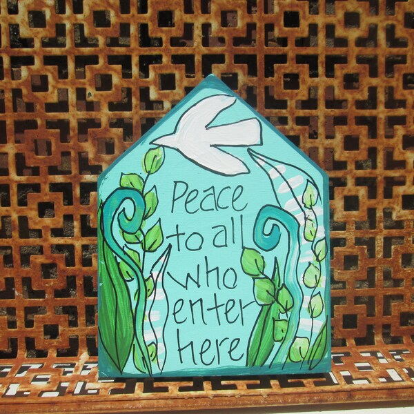 Enter Here Sign - Etsy