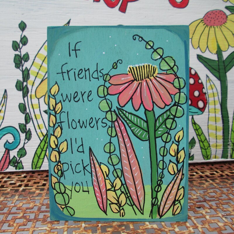 Friends Are Flowers - Etsy