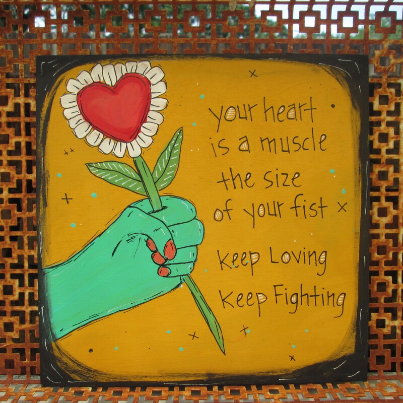 Keep Fighting - Etsy