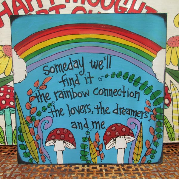 Rainbow Connection - Etsy
