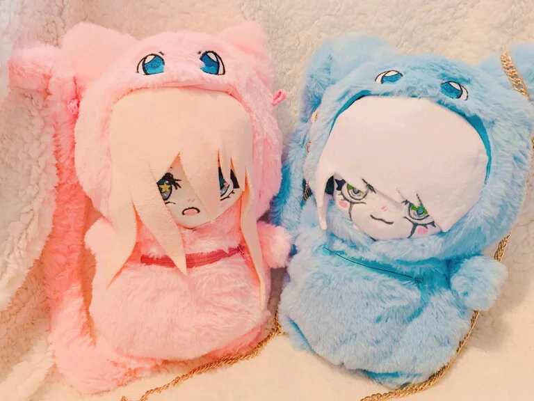 Custom Made 20cm Pokemon Fluffy Plush Onesie Outfit Bag - Etsy