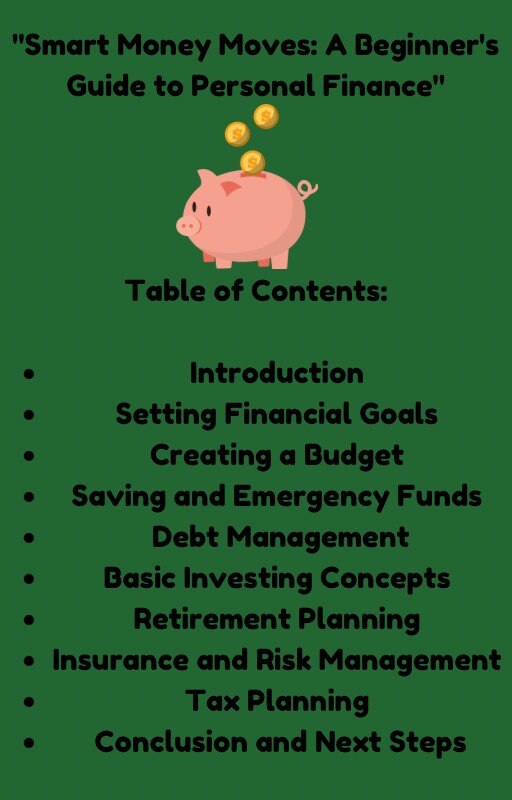 Smart Money Moves: A Beginner's Guide to Personal Finance - Etsy