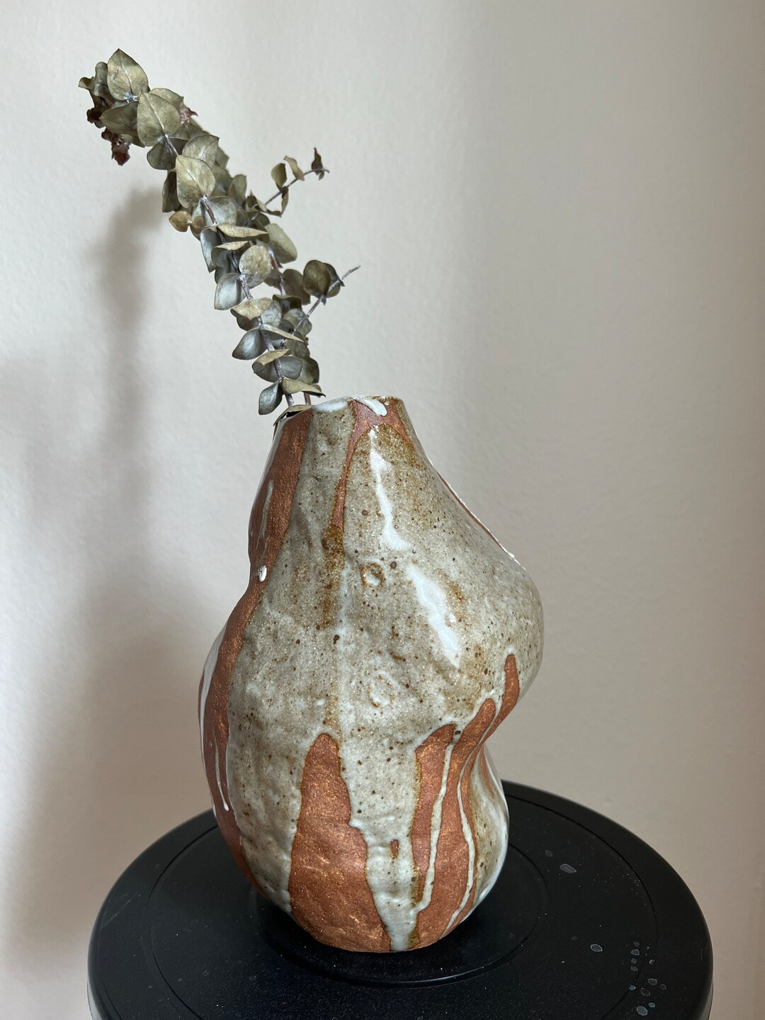 Asymmetric Handbuilt Ceramic Large Vasemodern Ceramic Vase - Etsy