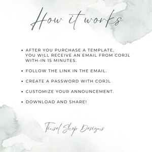 Spring Digital Pregnancy Announcement Baby Announcement Editable ...