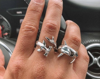Shark Rings - Etsy