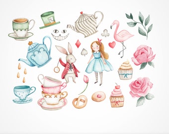 Tea Party Decal - Etsy