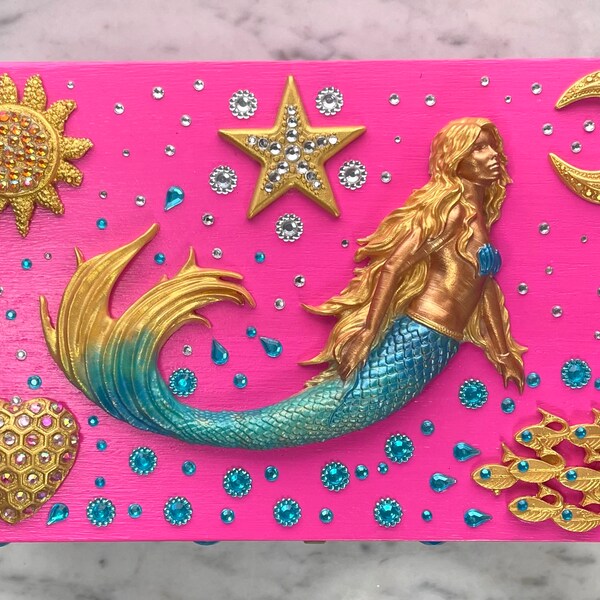 Mermaid Chest Jewelry - Etsy