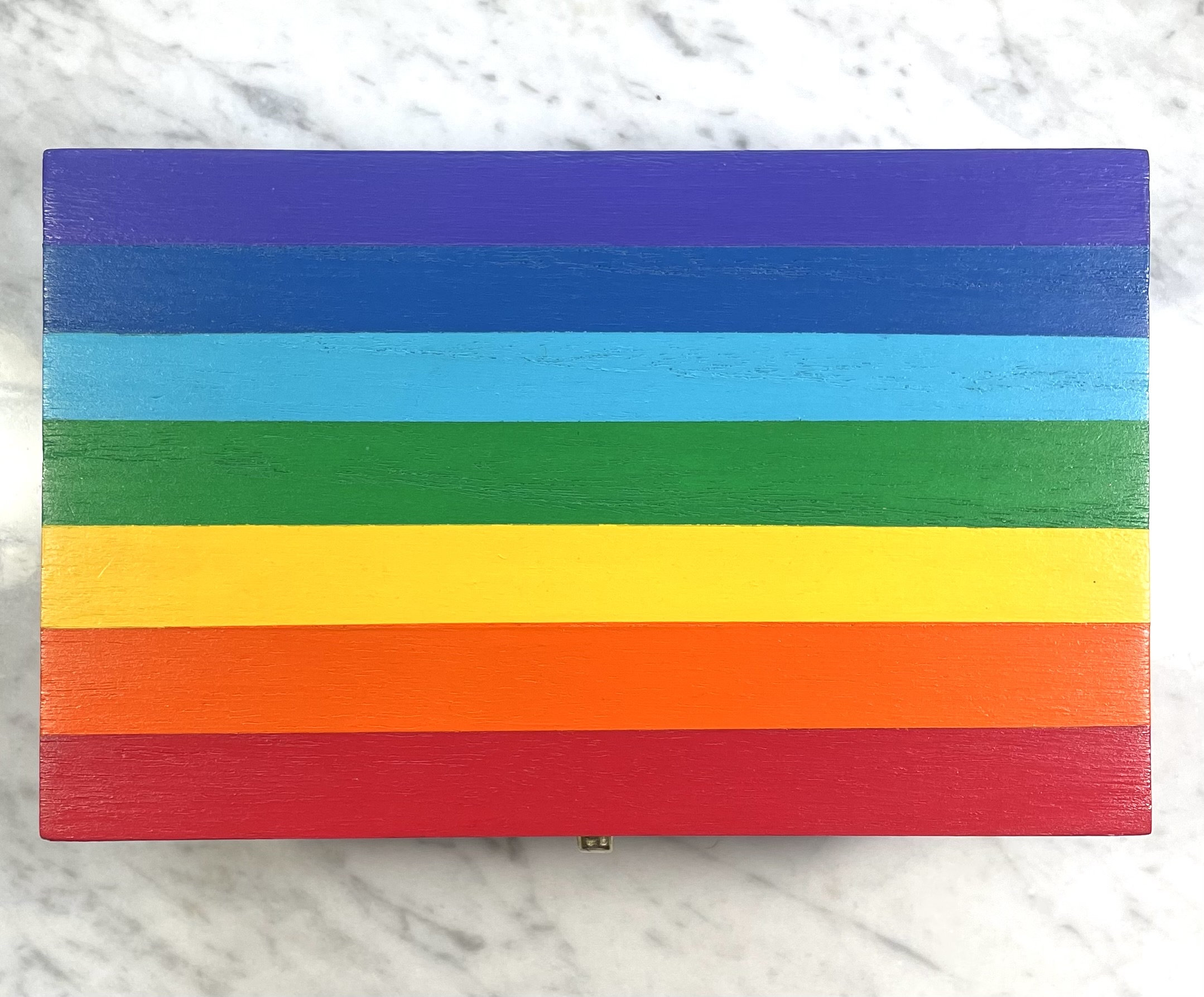 Rainbow Box, Chakra Box, Tarot Card Box, Gift Box, Keepsake Box ...