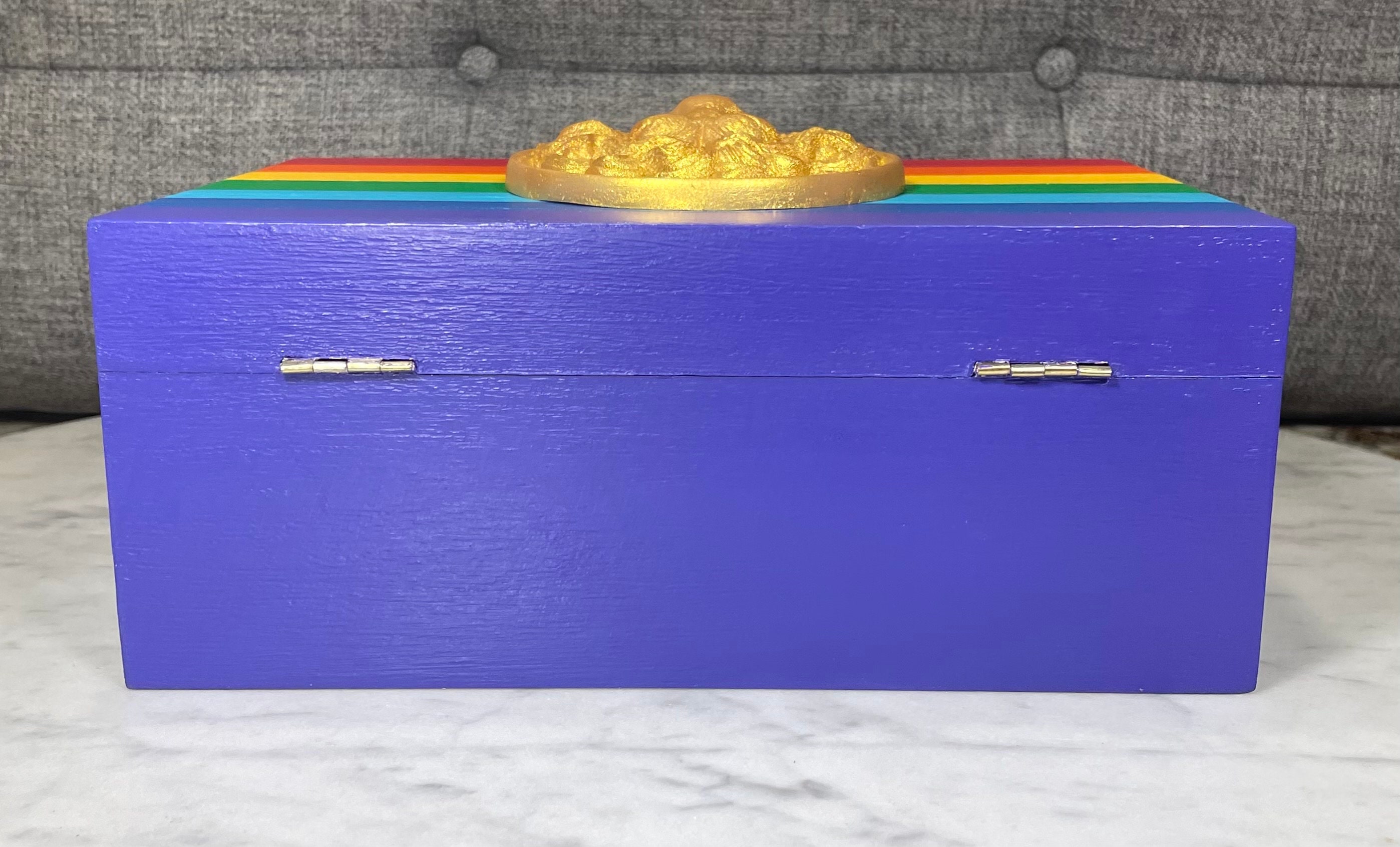 Rainbow Box, Chakra Box, Tarot Card Box, Gift Box, Keepsake Box ...