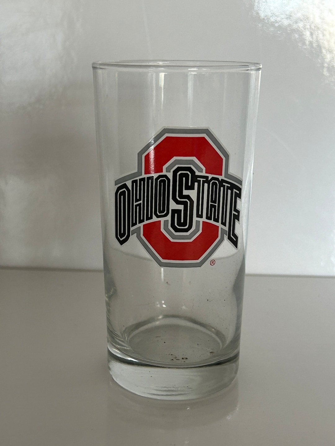 Vintage Ohio State Buckeyes Block O Drinking Water Glasses SET OF 4 Multiple Sets Available ...