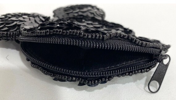 Vintage Sequins Mickey Mouse Change Purse - Gem