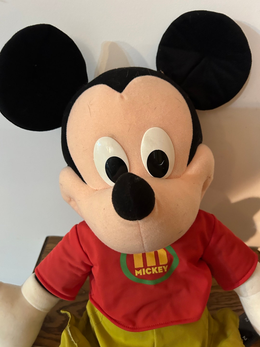 Vintage Giant 2 Foot Mickey Mouse Plush 2000 - Etsy