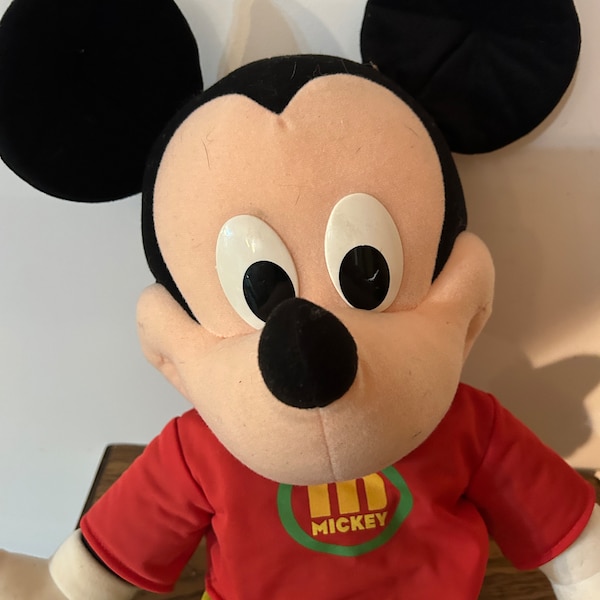Giant Plush Mickey Mouse Etsy