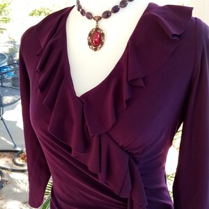 Luscious Red Ruby, Purple Amethyst, Antique Copper Choker - Etsy