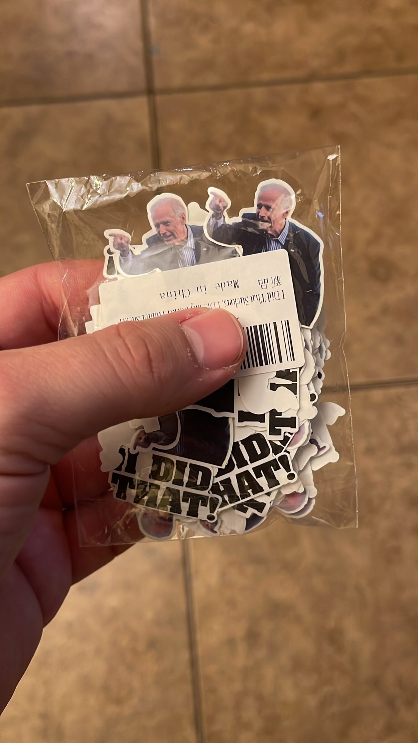 50x Official Joe Biden i Did That Stickers pointing Left - Etsy