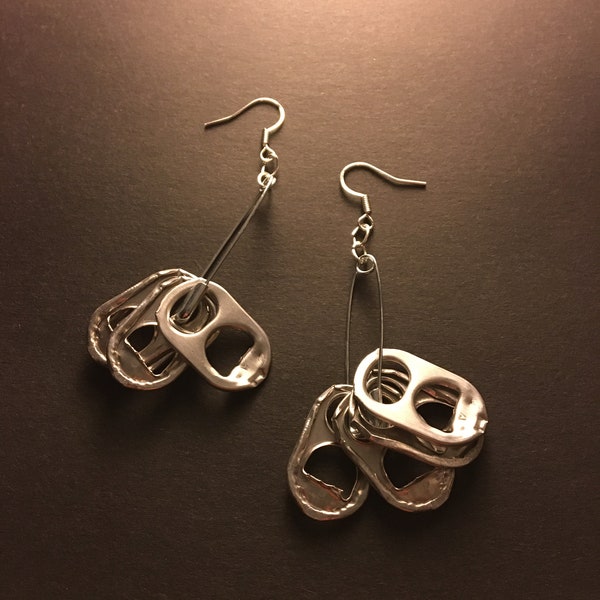 Pop Tab Earrings - Etsy