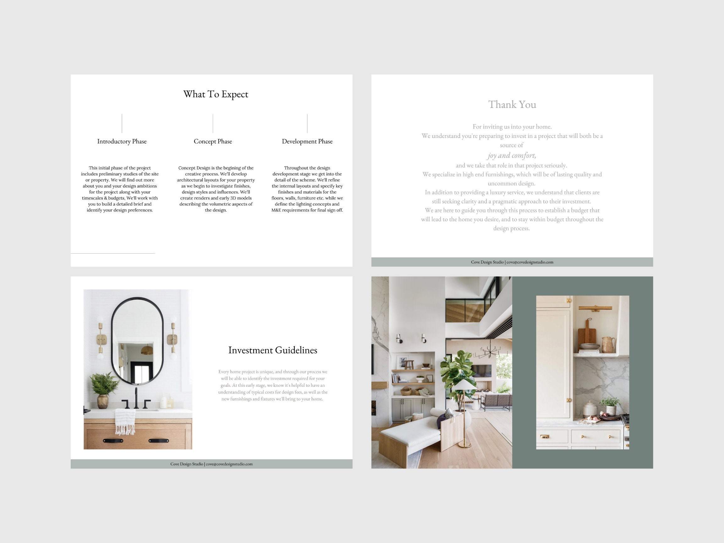 Interior Design Investment Guide | Interior Design Business Template ...