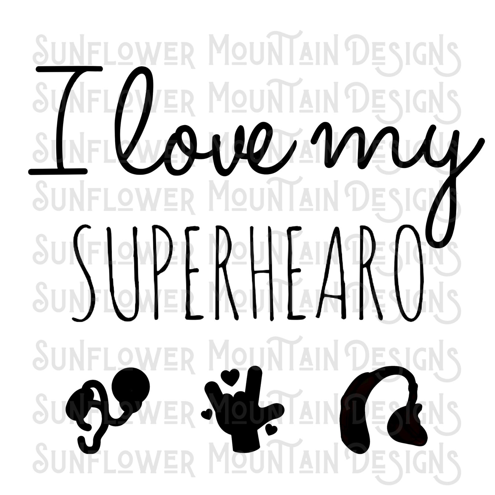 Superhearo Bundle Svg Png , Sublimation Design , Digital Download - Etsy