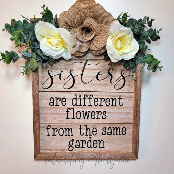 Sisters Sign - Etsy