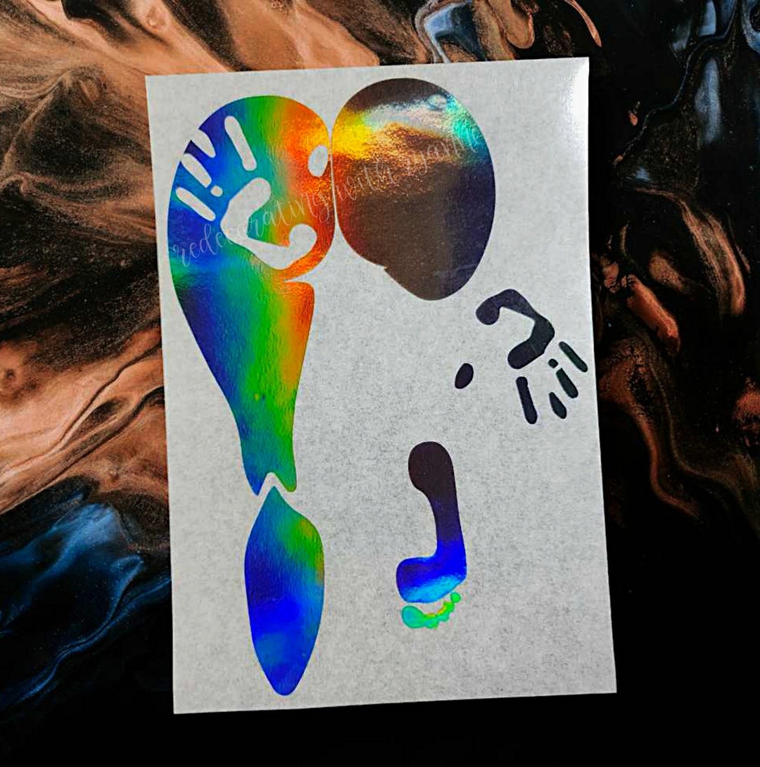 Booty Print Vinyl Decal Sexy Woman Butt Print Booty Print Vinyl Decal ...