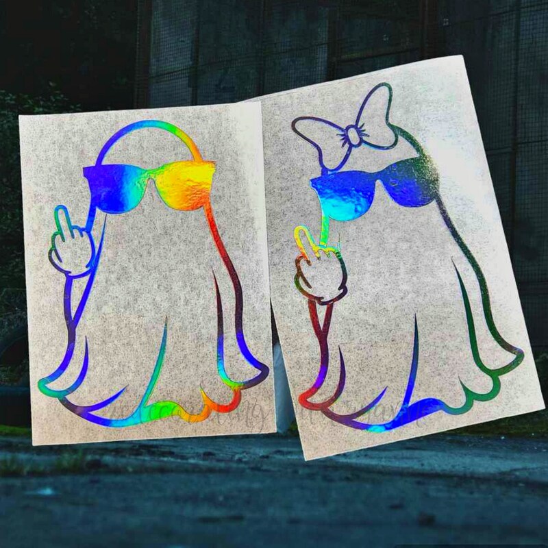 Middle Finger Decal - Etsy