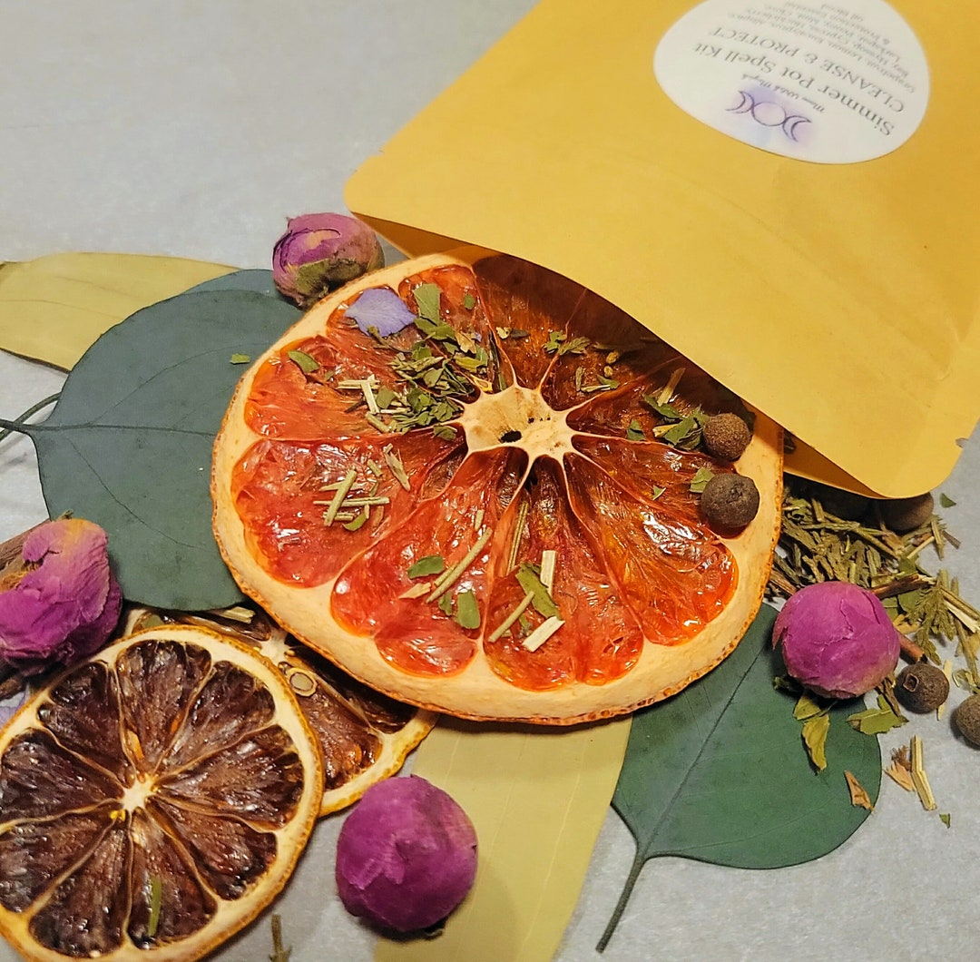 SIMMER POT Kit for Protection and Cleansing the Home, Stove Top ...