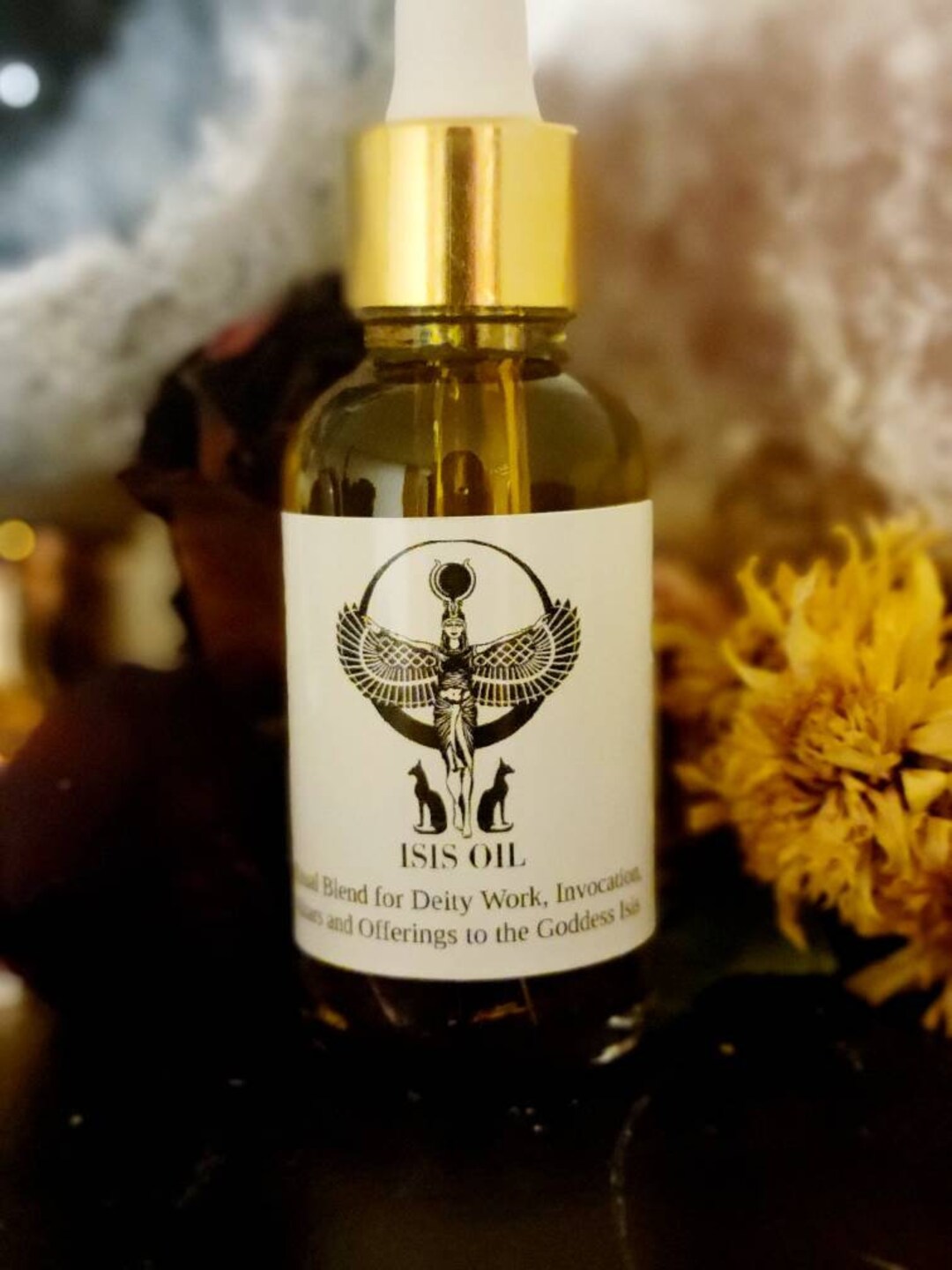 Isis Invocation Oil, Ritual Oil Blend for Divination, Deity Work ...