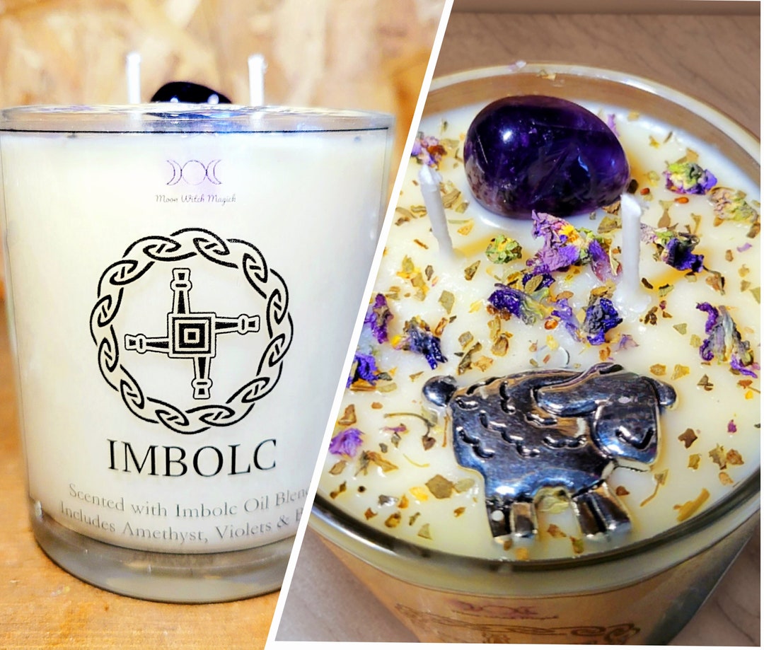 Wheel of the Year Altar Candle: Pagan Wiccan Sabbaths - Etsy UK
